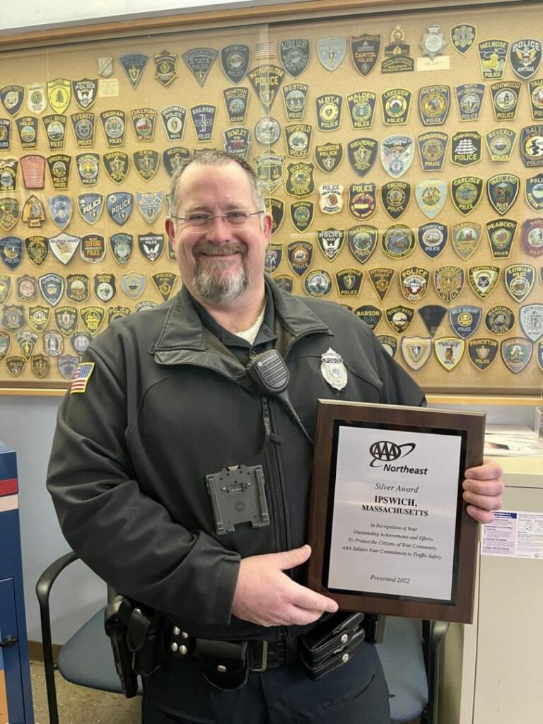 Ipswich Police Department Receives 2022 Silver Community Traffic Safety ...